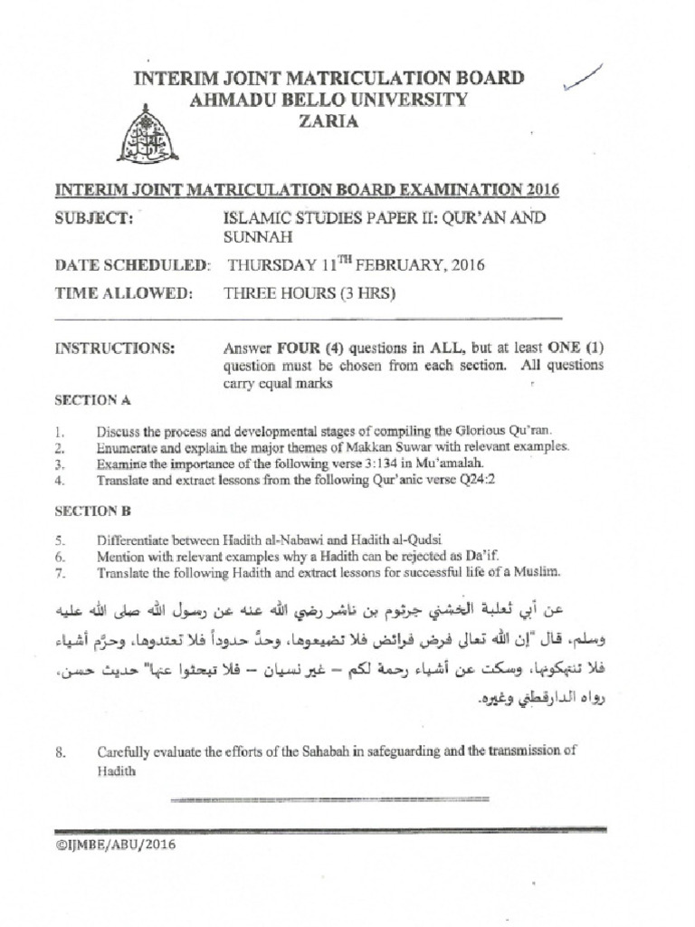 IRS Paper II Past Questions and Answers | PDF