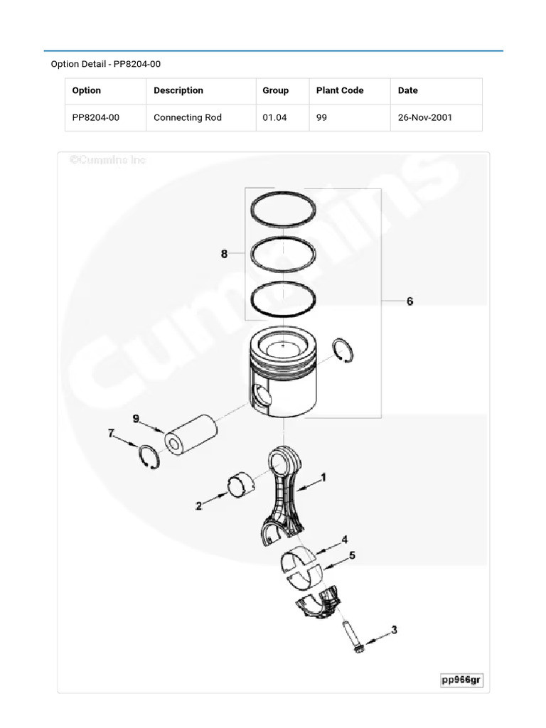 Kawasaki 50z Piston | PDF