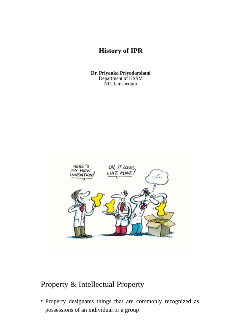 IPR - 24 - Lecture 1 | PDF | Intellectual Property | Trips Agreement