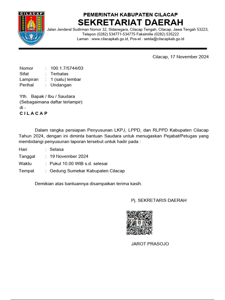 Und Persiapan Penyusunan LPPD 2024 | PDF