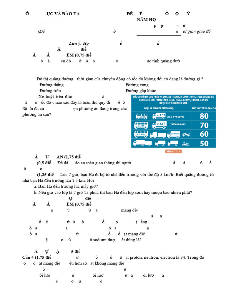 ĐỀ KTRA CK1 KHTN 7 | PDF