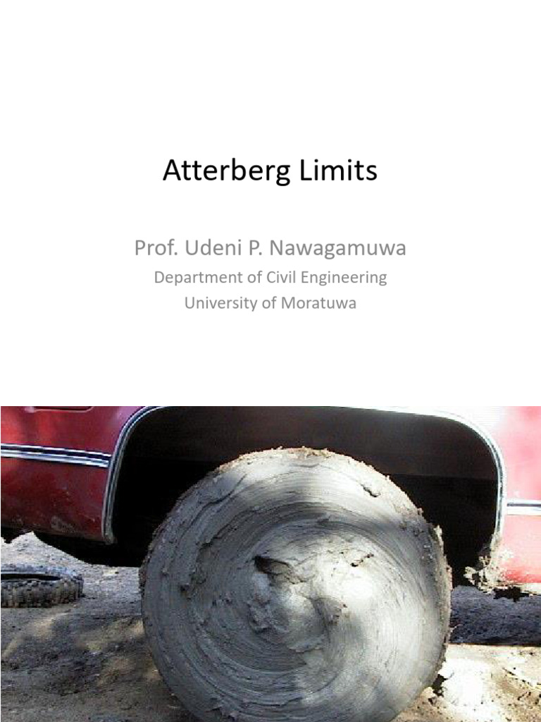 4 Atterberg Limits Pdf Soil Mechanics Soil