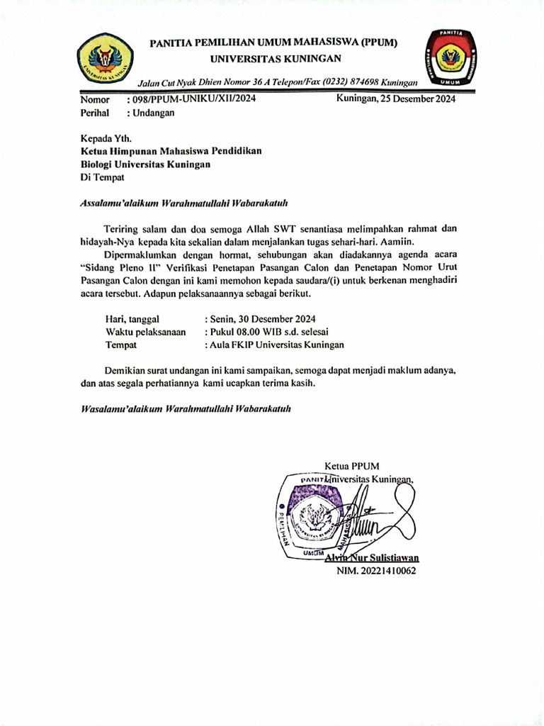 Himp Mhs Pend Biologi | PDF