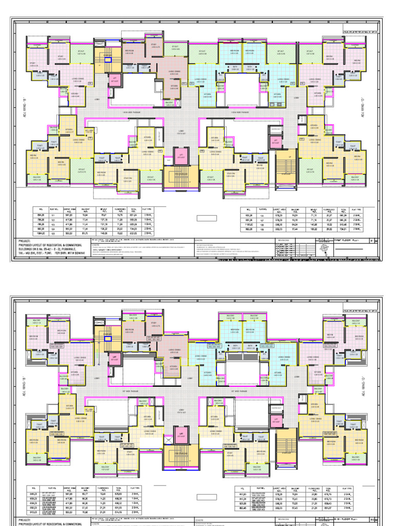 Tower C Floor Plan Overview | PDF | Buildings And Structures