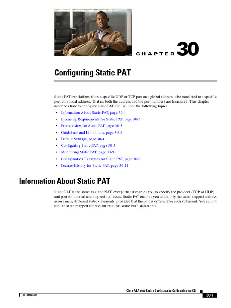 Nat Static Pat | PDF | Port (Computer Networking) | Ip Address