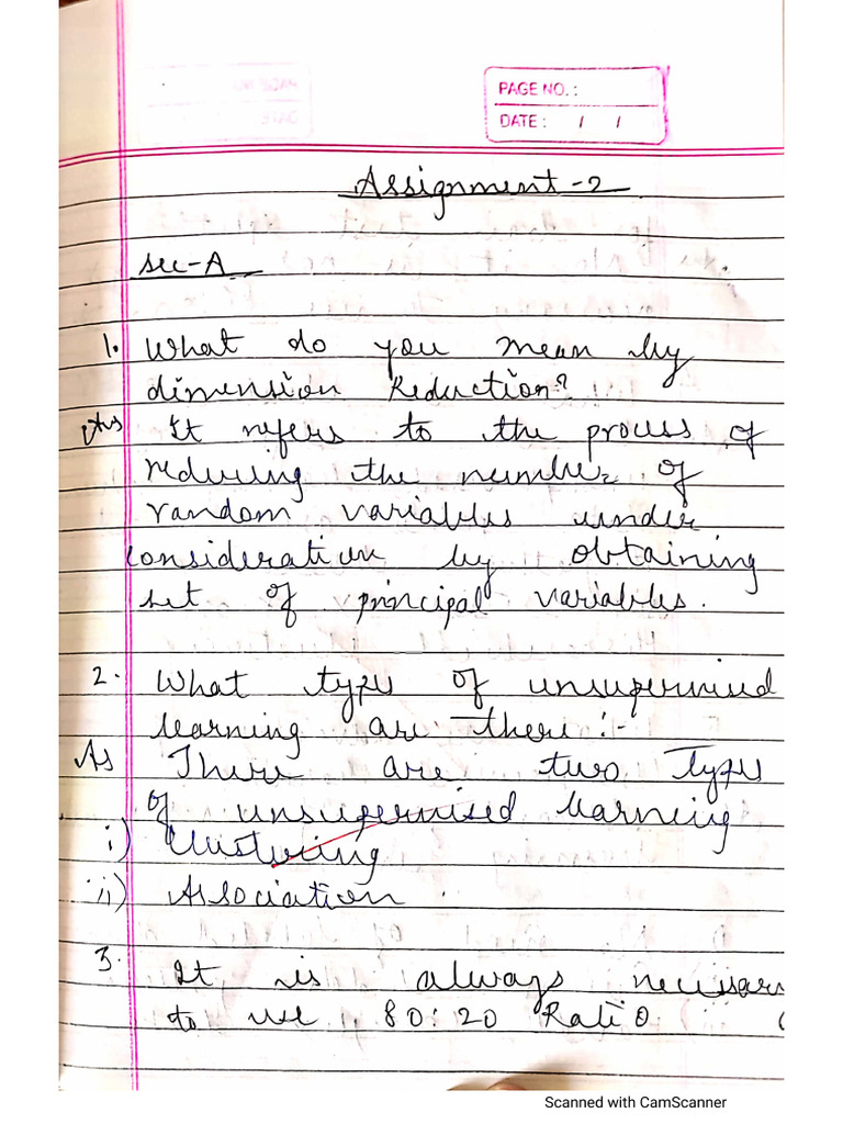 Assignment 2 ML | PDF