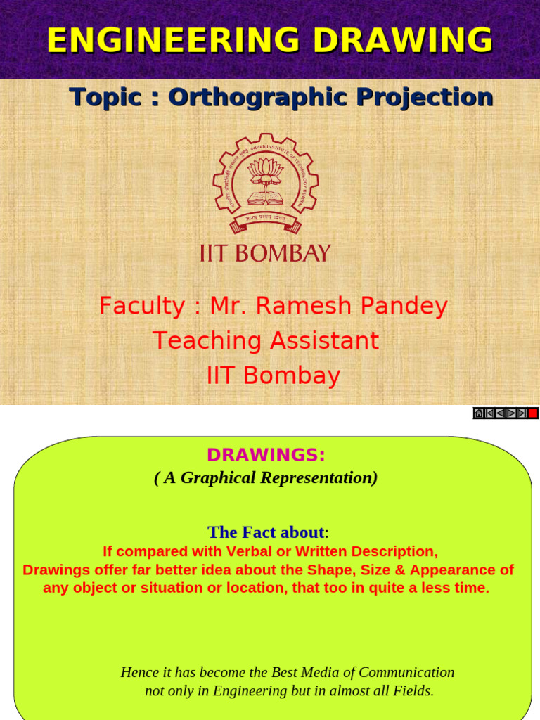 Ortographic Projection Pandey | PDF | Technical Drawing | Euclidean ...