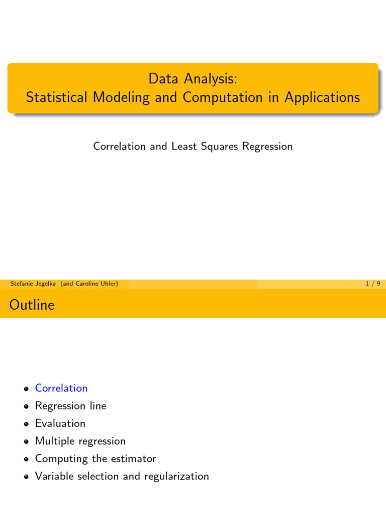 1_4_Correlation_and_Least_Squares_Regression | PDF | Ordinary Least ... 1_4_Correlation_and_Least_Squares_Regression | PDF | Ordinary Least ...