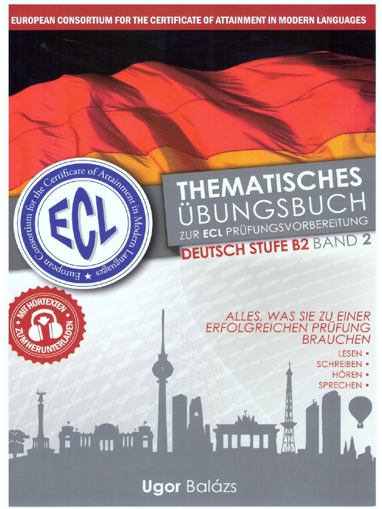 Thematisches Übunggsbuch ECL B2 Band 2-1 | PDF