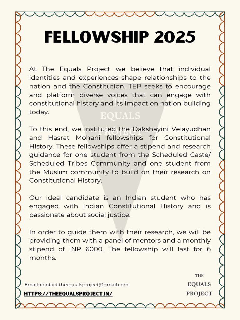 Fellowships 2025_20241205_203354_0000 | PDF | Caste