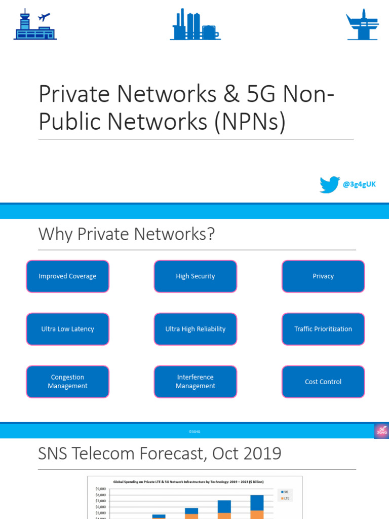 Private Networks & 5G Non - Public Networks (NPNS) | PDF | Multicast | Ip Multimedia Subsystem
