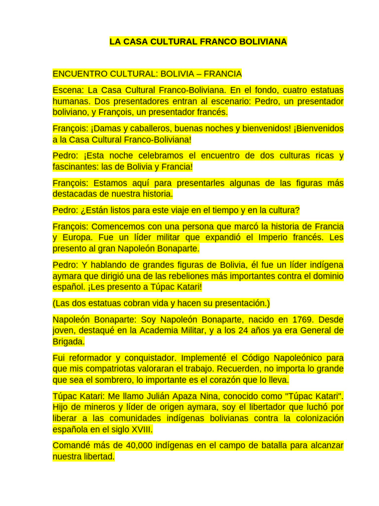 libreto original en español 3 | PDF | Simone de Beauvoir | Bolivia