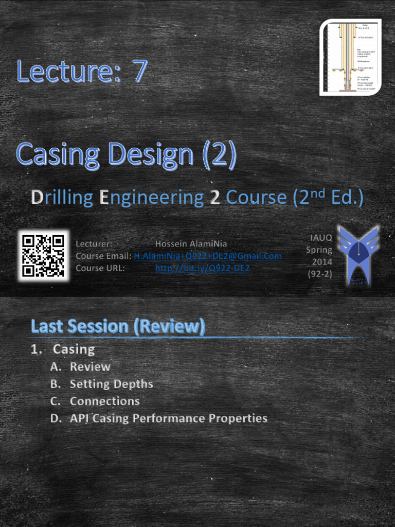 Casing Design Principles in Drilling | PDF | Casing (Borehole ...