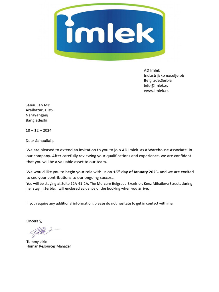 Invitation For Sanaullah MD | PDF