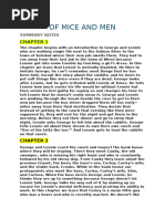 Of Mice and Men: Chapter 3 Reading and Study Guide | PDF