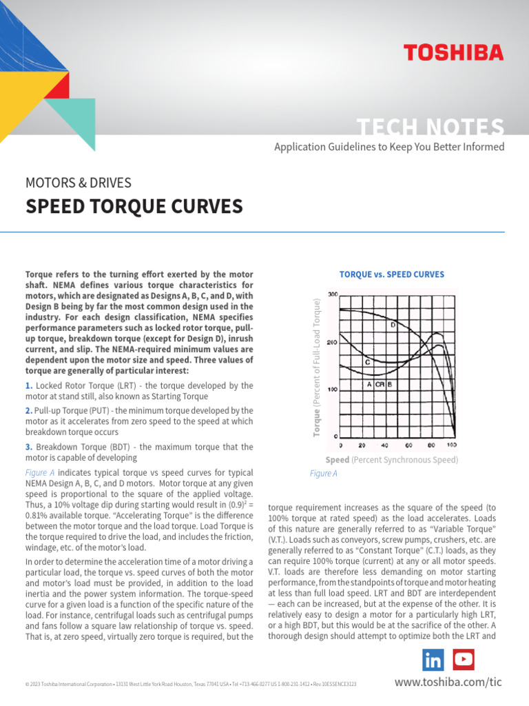Electric Motor Torque Characteristics | PDF | Electric Motor | Torque