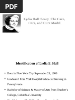 Lydia Hall Theory | PDF | Nursing | Physical Therapy