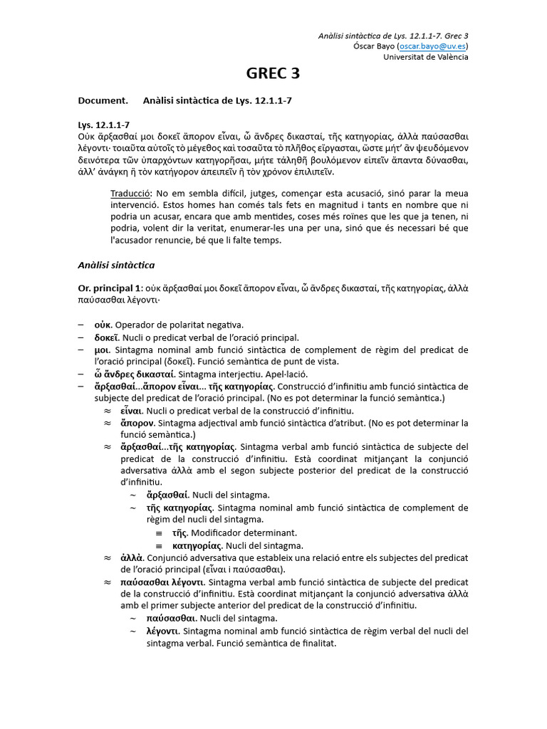 GR3 SintaxiLys12.1 | PDF