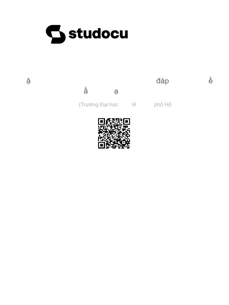 On Tap KTTC Nang Cao 1 | PDF