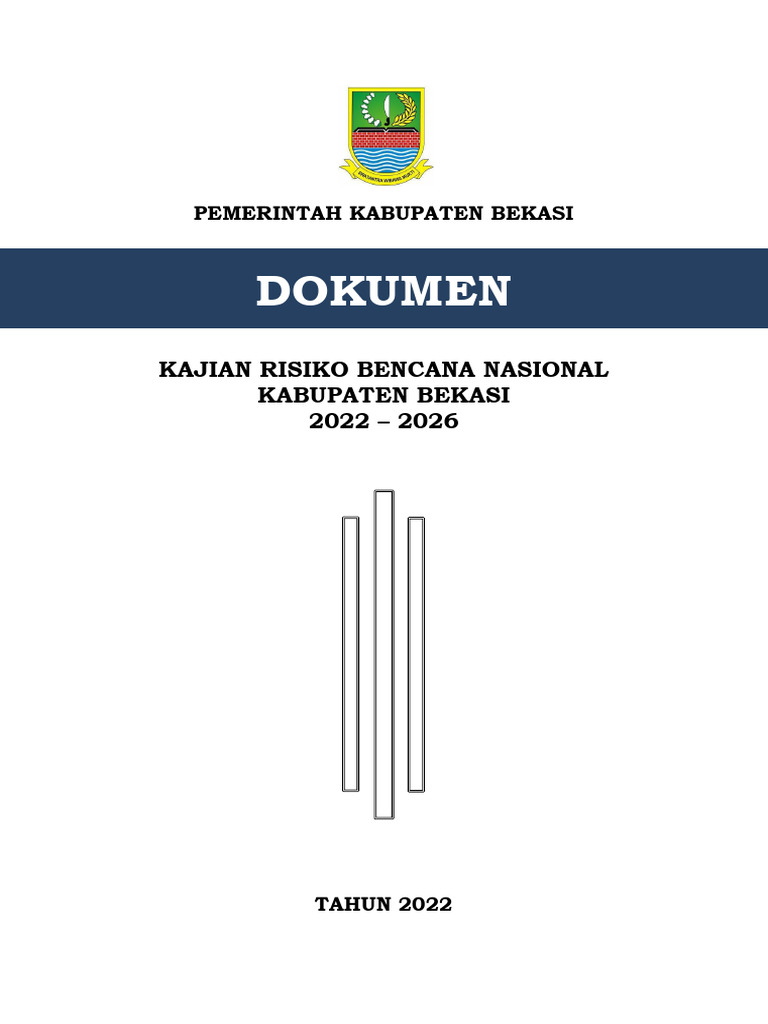 Dokumen KRB Kabupaten Bekasi 2022-2026 - A4 | PDF