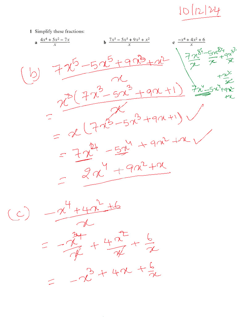 Notes A Level Maths 10 12 2024 | PDF
