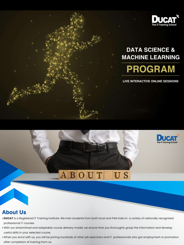 brochure (3) | PDF | Regression Analysis | Machine Learning