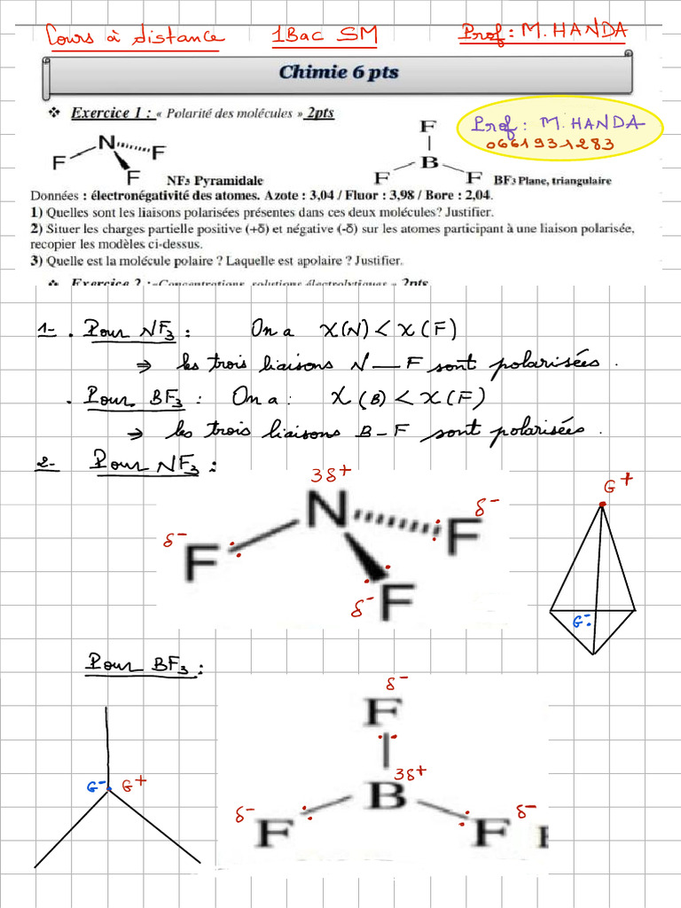 Révision Dev2 - 1bac SM Prof HANDA | PDF