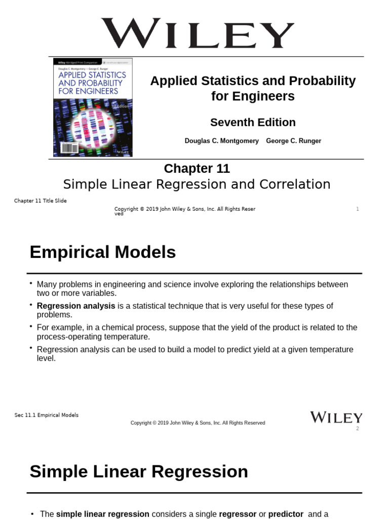 webMATH236 Lecture8 | PDF | Regression Analysis | Linear Regression