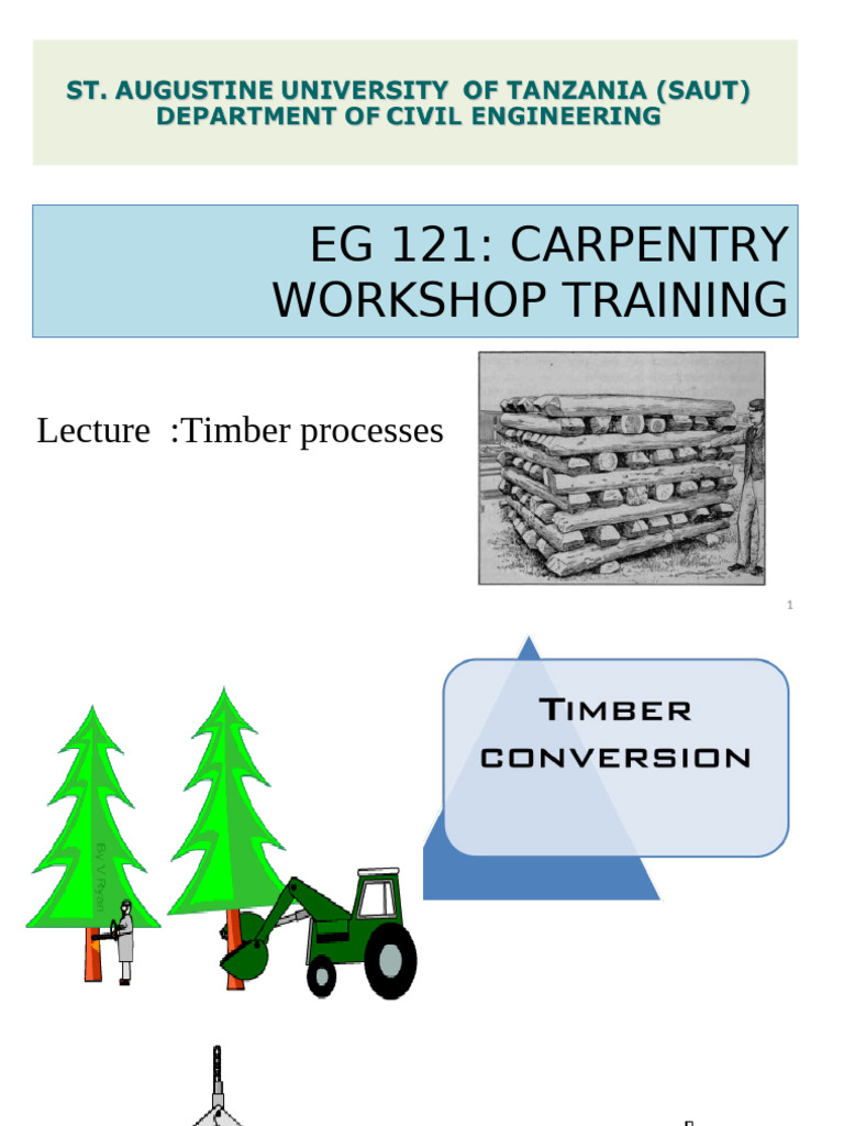 Lecture Timber Processes | PDF | Lumber | Wood