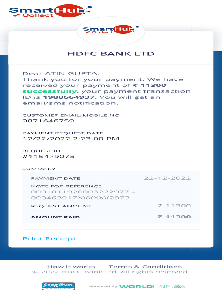 SmartHub Reponse | PDF