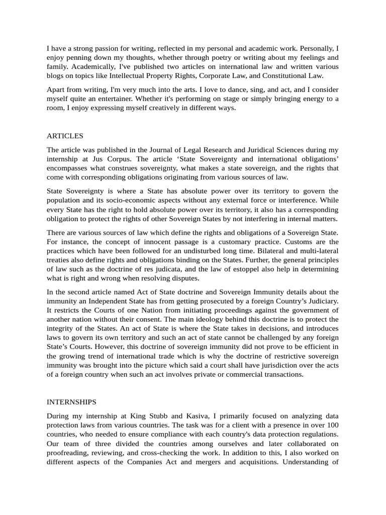 Interview | PDF | Regulatory Compliance | Sovereignty