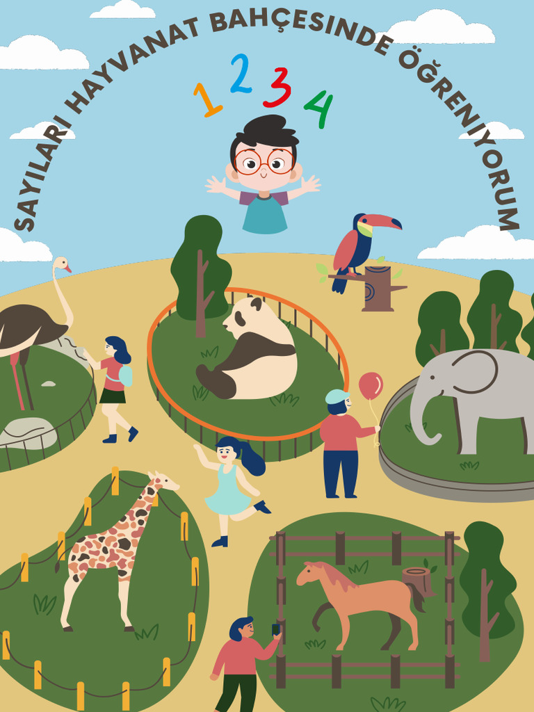 Green and Blue Illustrative Zoo Animals Poster - PDF - 20241204 ...