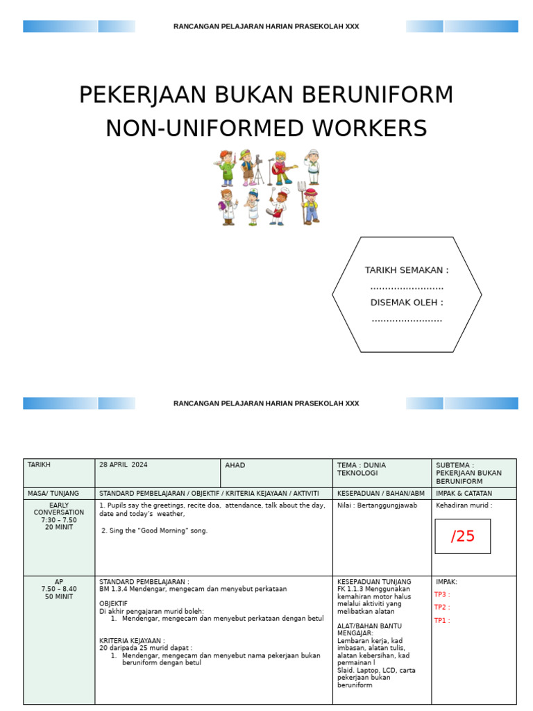 TP2585_-_RPH_2024_PRASEKOLAH__MINGGU_8_PEKERJAAN_BUKAN_BERUNIFORM1 | PDF