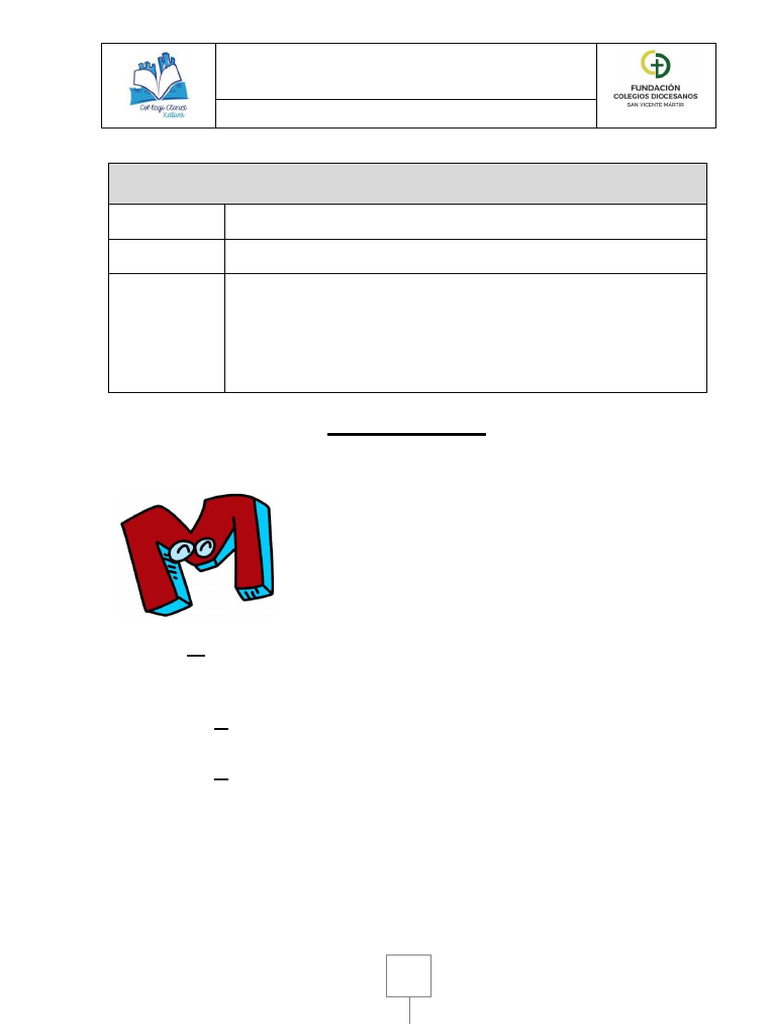 Ortografía: Uso de M y N en Español | PDF