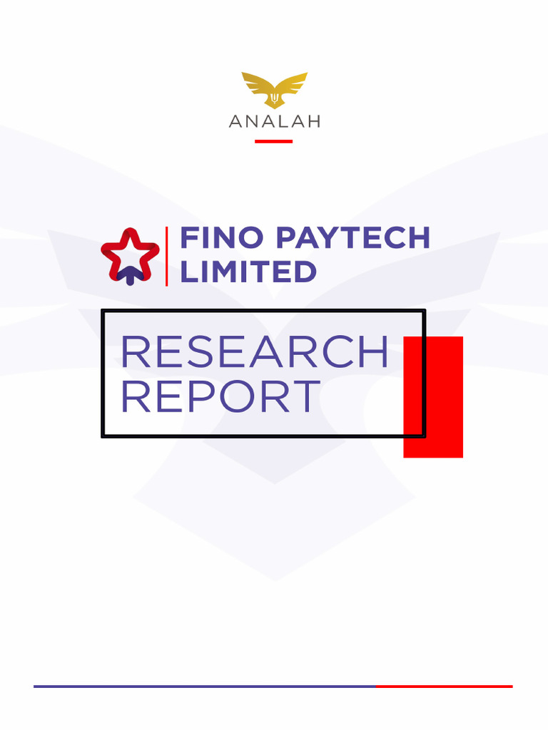 Fino Paytech-Research Report | PDF