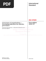 ISO 37000:2021 Governance Guidance | PDF