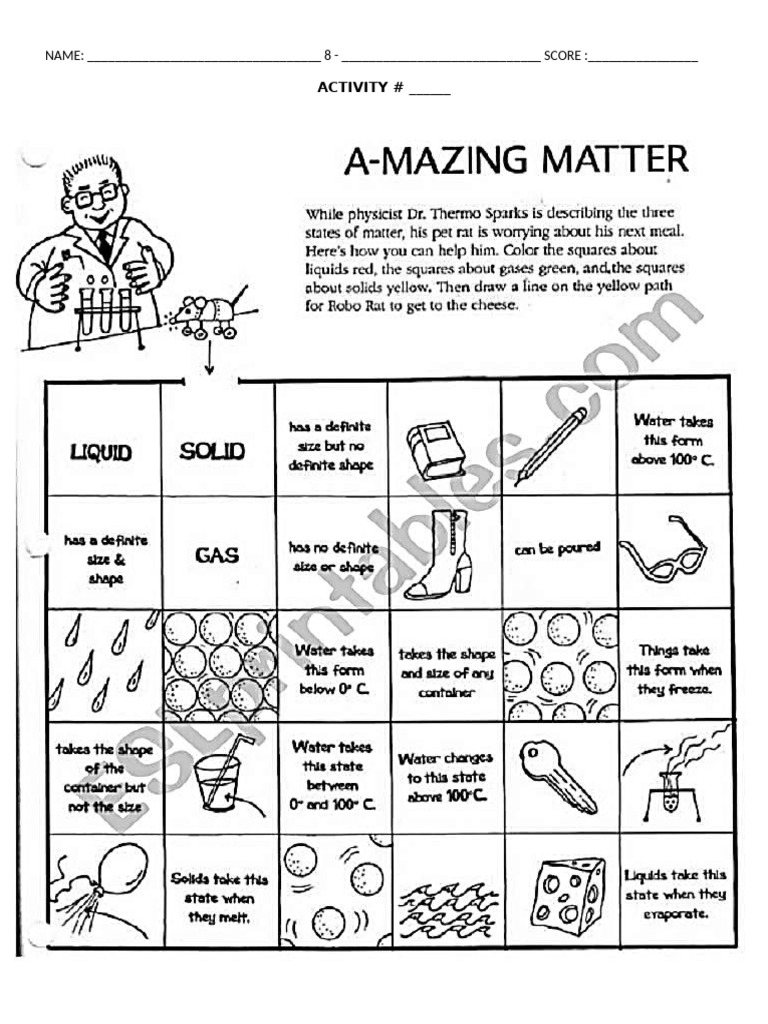 Amazing Matter | PDF
