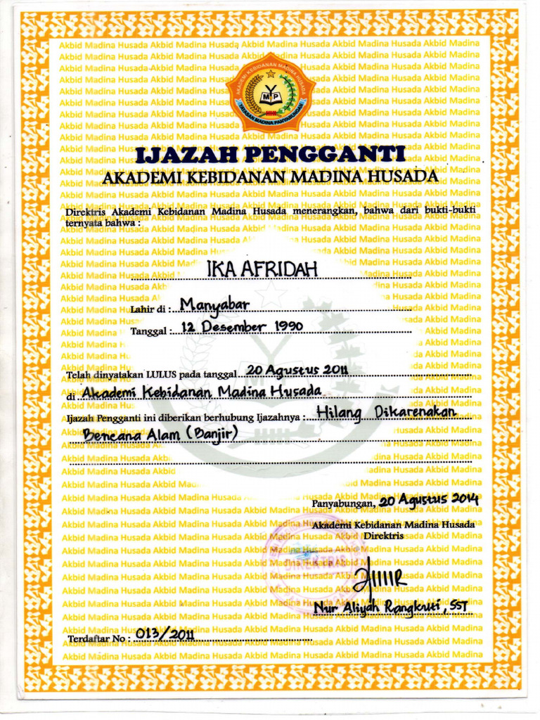 iika ijazah | PDF