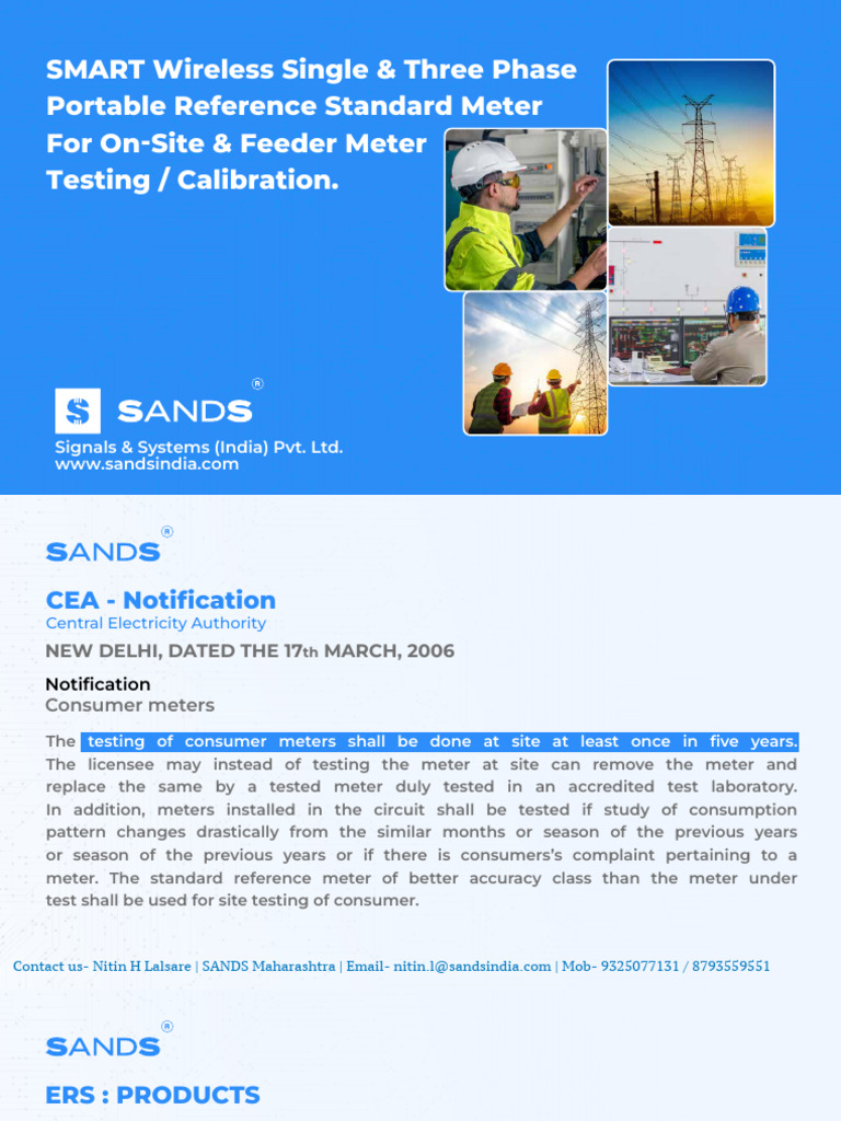 Presentation-Smart Wireless ERSS (Accucheck) - SANDS | PDF ...