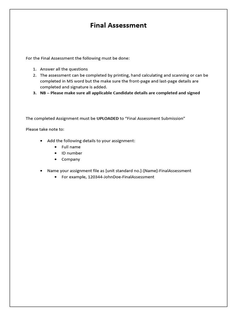 EltonJILI FinalAssessment | PDF | Occupational Safety And Health | Safety