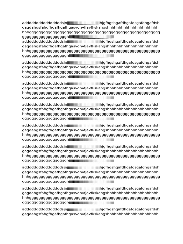 Random Text Generator Output | PDF