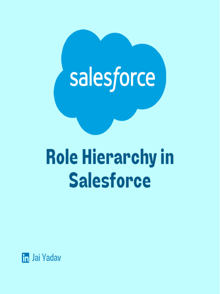Role hierarchy | PDF | Hierarchy | Software