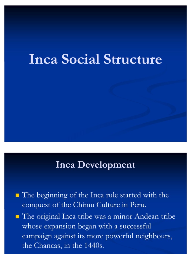 Inca Social Structure | PDF | Inca Empire | Agriculture