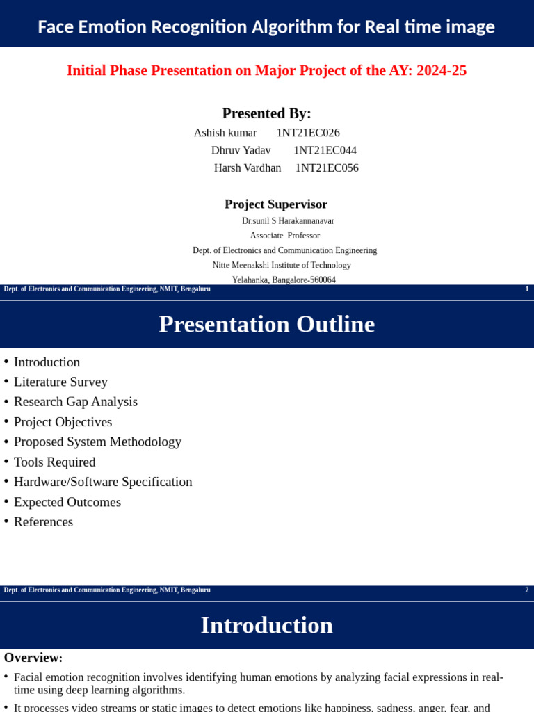 Real Time Face Emotion Recognition _final | PDF | Deep Learning | Emotions