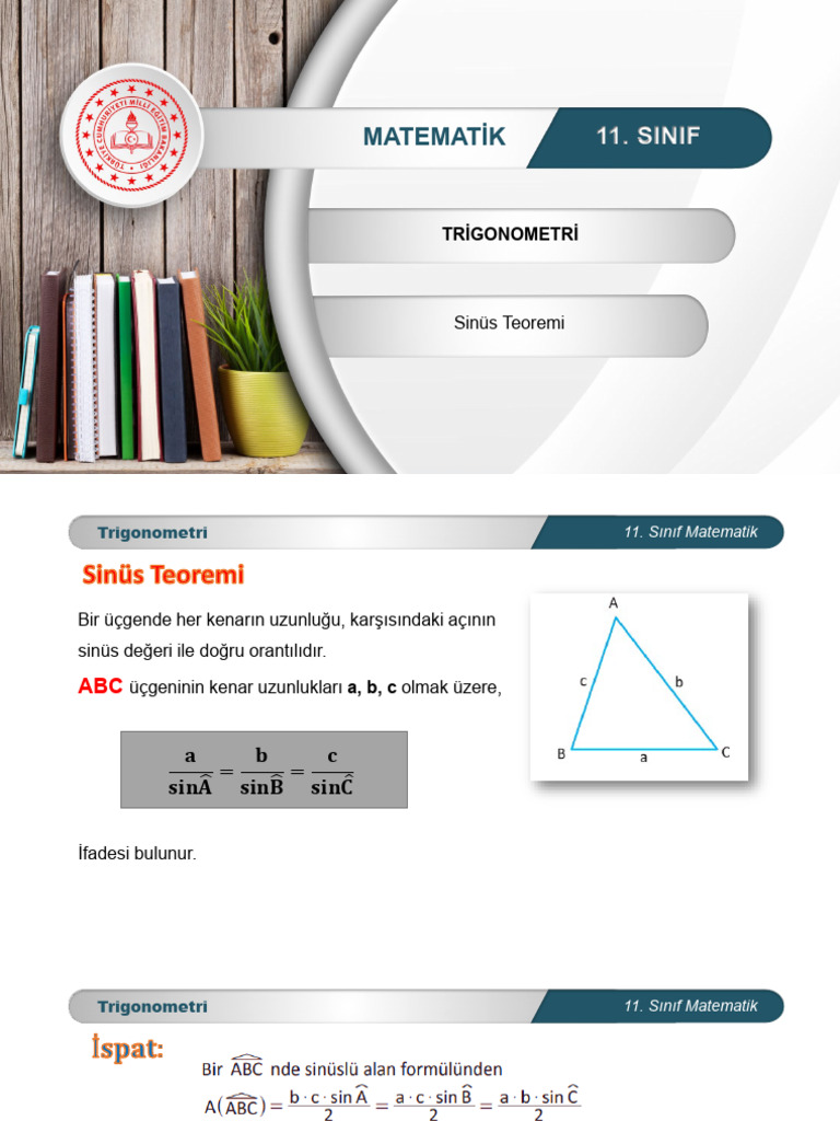 Sinus Teoremi | PDF