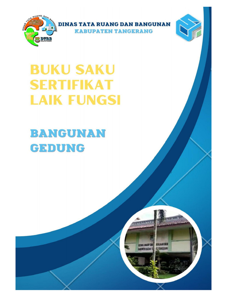 Buku Saku Sertifikat Laik Fungsi Bangunan Gedung - 1-50 Halaman | PDF