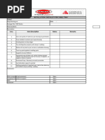 Panel Inspection Report Format | PDF | Power Supply | Fuse (Electrical)