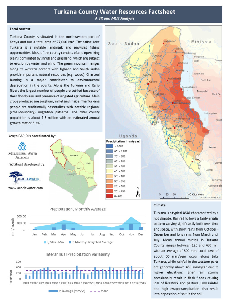 Lotikipi Plain Water Resources Overview | PDF | Groundwater | Water