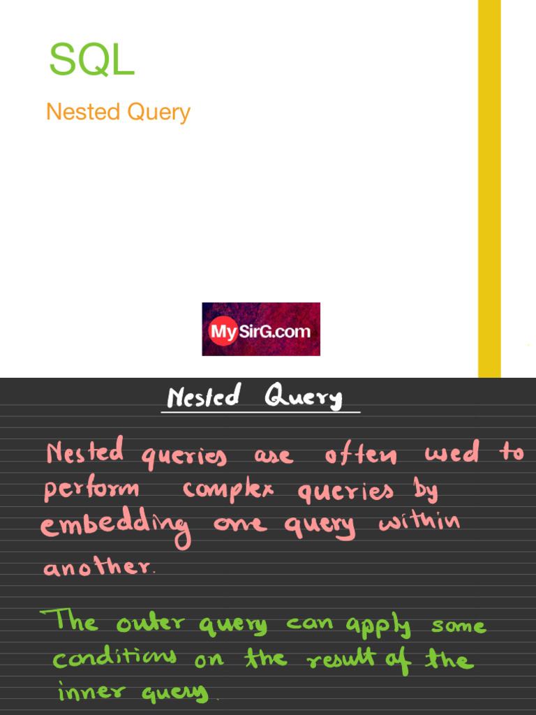 21 Nested Querypdf Lyst1722265628958 | PDF | Databases | Data Management