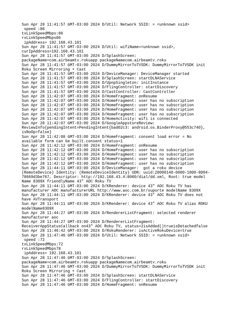 ourlog_3778 | PDF | Port (Computer Networking) | Internet Protocols